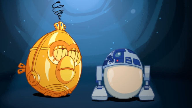 Tráiler R2-D2 y C3PO 'Angry Birds: Star Wars' - Zonared